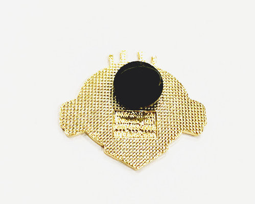 Custom Memorial badge Enamel Lapel Pin Badges With Stamp Logo For Crafts