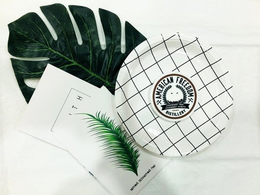 Custom Special White Owl Distillery Soft PVC With Brand Slogan Soft Enamel