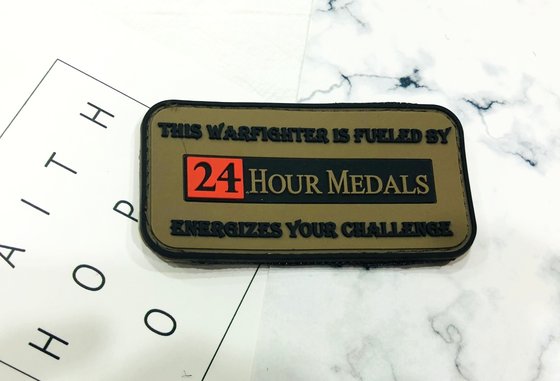 Metal / Medallion Custom 24 Hour Medals For Promotional Gift