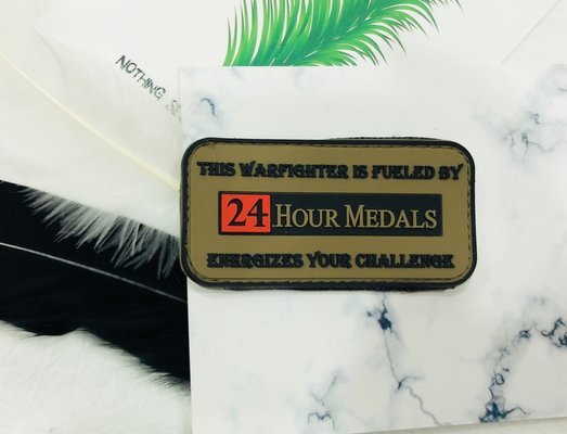 Metal / Medallion Custom 24 Hour Medals For Promotional Gift