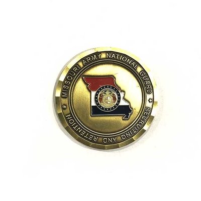 Die Casting Process Military Challenge Coins / Army Ranger Challenge Coin