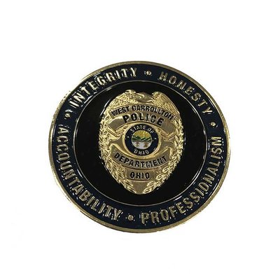 Custom Gold Plating Army Challenge Coins / Souvenir Coins With Different Sides