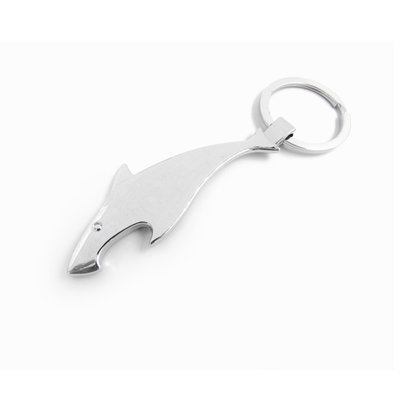 Metal Personalised Bottle Opener Keyring / Keychains Custom Logo And Shape