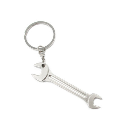 Die Struck Iron Metal Bottle Opener Keychain Customized Different Shape
