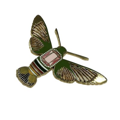 Promotion Gift Nickel Plating Custom Hard Enamel Pins Hollowed Out Design