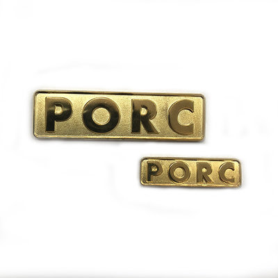 Golden Plating Lapel Pin Badges , Custom Made Lapel Pins With Your LOGO