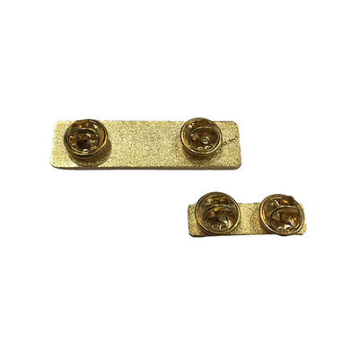Golden Plating Lapel Pin Badges , Custom Made Lapel Pins With Your LOGO