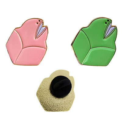 Frog Shaped Custom Soft Enamel Lapel Pins  With Different Colors