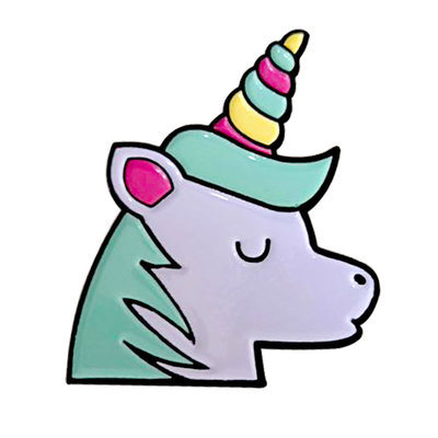 Different Kinds Of Unicorn Custom Soft Enamel Pins , Cute Enamel Pins