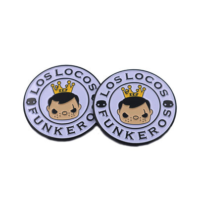 Dye Black Metal Soft Enamel Lapel Pins Badges With Letter And people