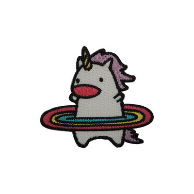 Cute Cartoon Animal Custom Made Embroidered Patches For Clothes Or Cap