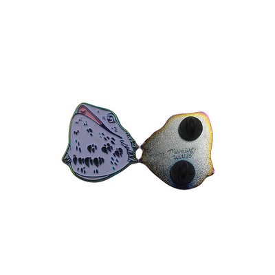 Custom Rainbow Plating Enamel Lapel Pin Badge Of Soft Enamel Color Lapel Pins
