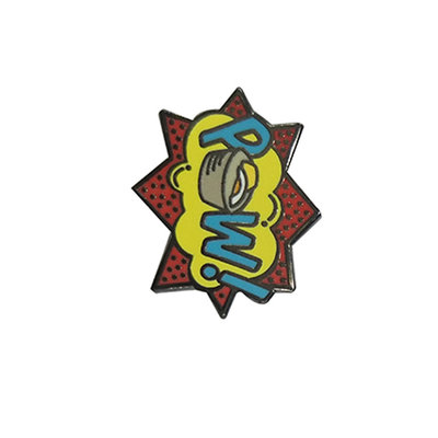 Customized Black Nickel Plating Hard Enamel Badges For Decorations , Die Cast Molding
