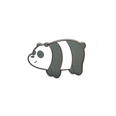 Customized Black Nickel Plating Hard Enamel Badges For Decorations , Die Cast Molding