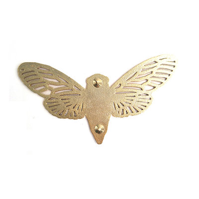 Decorations Hard Enamel Lapel Pins Badges Of Butterfly , Offset Digital Printed Logo
