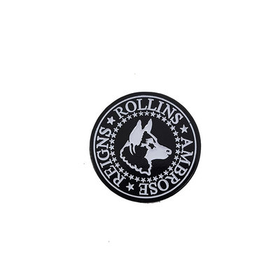 Customized Soft Decorative Lapel Enamel Pins Dye Black Metal For Gifts