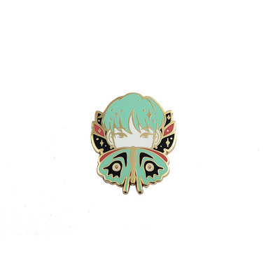 Different Styles Hard Enamel Lapel Pins Gold Metal Plating 2.25 Inch Size