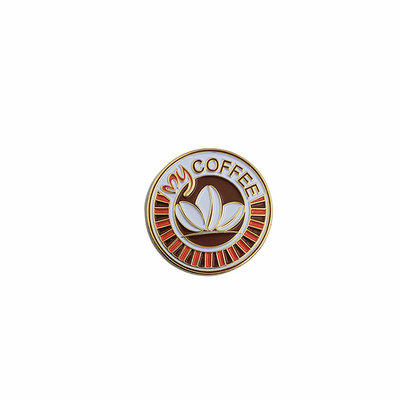 Custom Dye Black Metal / Gold Lapel Pin 2.25 Inch For Souvenir Gifts