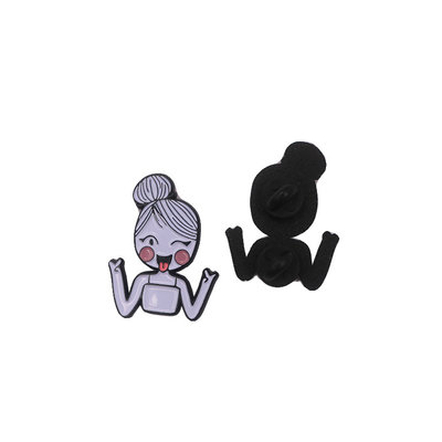 Customized Soft Enamel Cartoon Lapel Pins , Die Struck Pins Badge