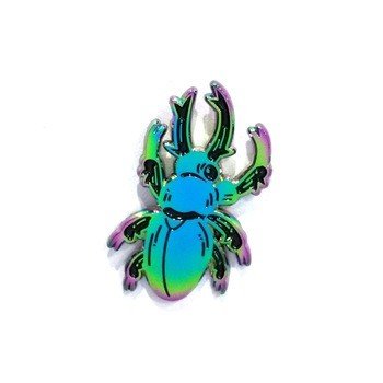 Custom Rainbow Plating Multicolored Enamel Lapel Pins With Soft Enamel Color