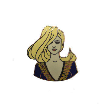 Promotional Custom Hard Enamel Lapel Pins With Black Nickel / Gold Plating