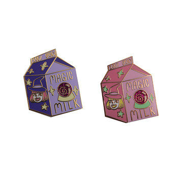 Hard Enamel Gold Plating Lapel Pins No Minimum Die Struck With Custom Shape