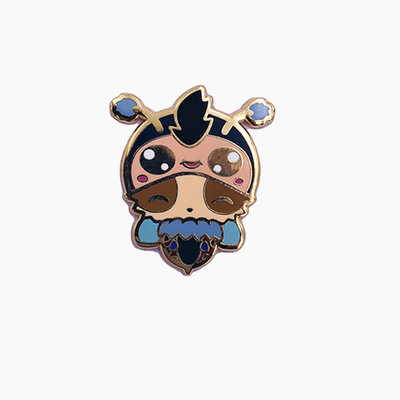 Customized Nice Quality Lovely Animals Style Hard Enamel Lapel Pin With Gold Plating