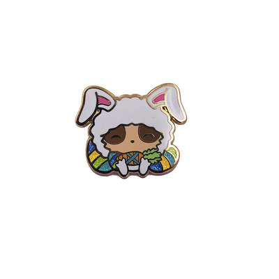 Customized Nice Quality Lovely Animals Style Hard Enamel Lapel Pin With Gold Plating