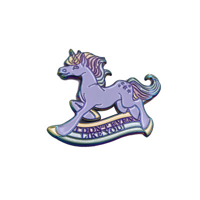 Customized Colorful Soft Enamel  Lapel Pin Badge With Glow And Glitter