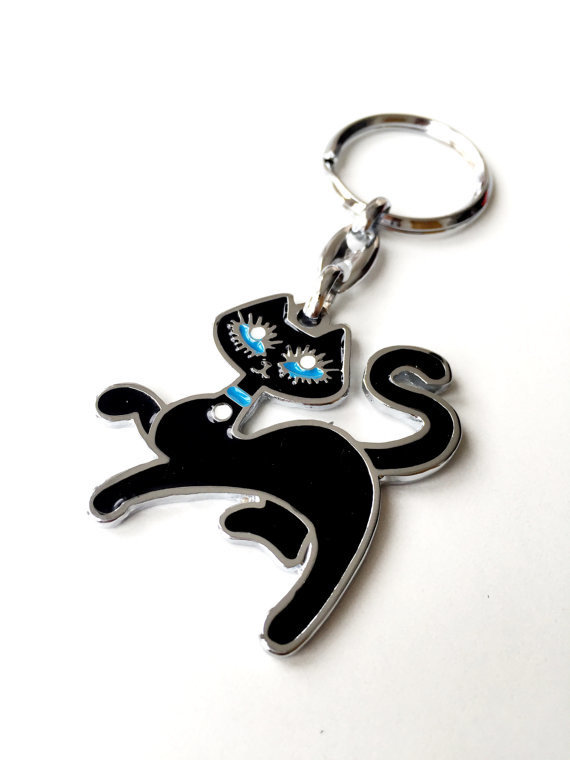 Trolley Promotional Metal Keyrings With Soft / Hard Enamel In Nickel / Golden Plating