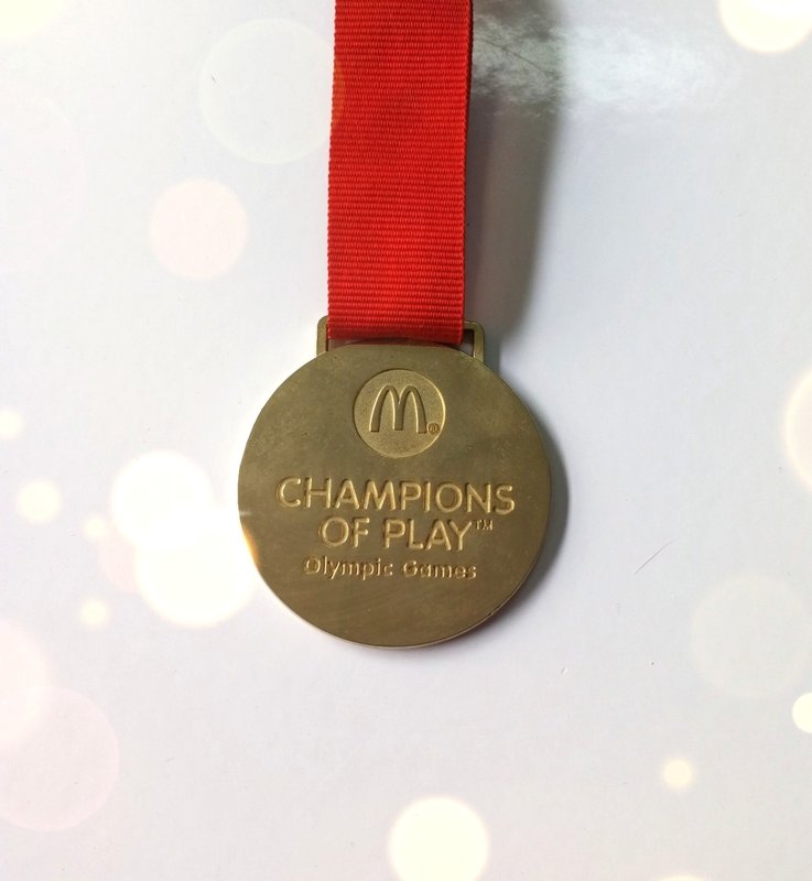 Enamel Campaign Medals With Ribbon Gold Plating , Custom Sports Medals