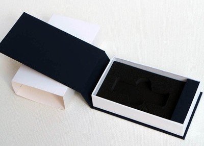 Customized Design Hard Cardboard USB Cable Box Packing Custom Paper Gift Box