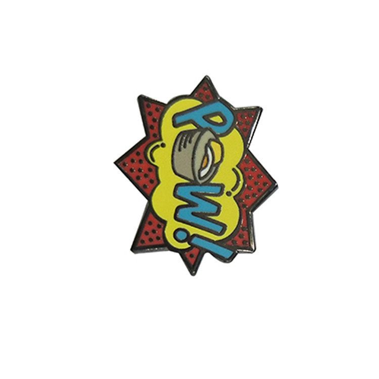 Customized Black Nickel Plating Hard Enamel Badges For Decorations , Die Cast Molding