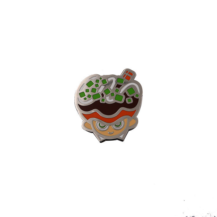 Custom Metal Lapel Pins , Metal Crafts Pins Silver / Gold Plated Hard