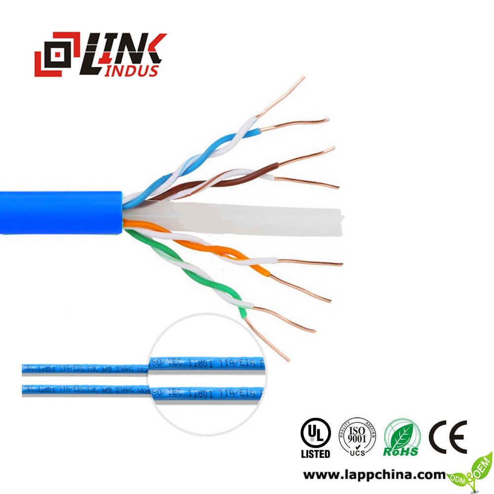 LAN CABLE CAT6 networking cabling 4pairs twisted pair utp ftp sftp cable