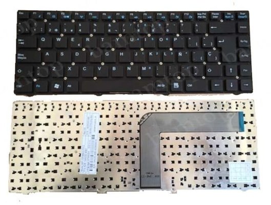 Ken Brown A14 Small Spanish Laptop Keyboard Chicony Part Number