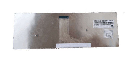2 Screw White Frame Laptop Latin Keyboard Layout Low Power Consumption