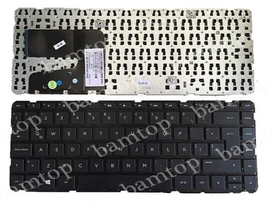 Professional 3 Screws Backlit Latin Keyboard Layout , Mini Notebook Keyboard