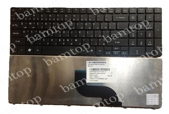 Acer Aspire 5810 Arabic Laptop Keyboard Version ARB-EN High Durability Printing