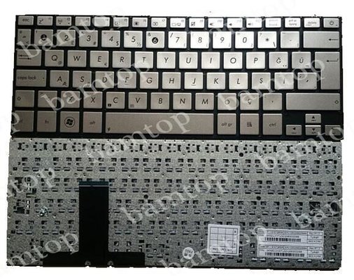 Mini Turkish UX31 Replace Asus Laptop Keyboard Silver With Big Enter Key