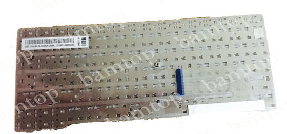 Bangho White Latin Keyboard Layout , Notebook Keyboard Layout With One Screw