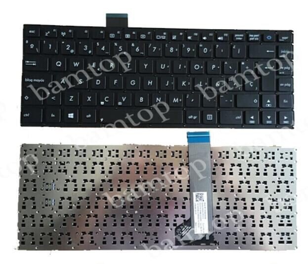 High Durability Printing Slim Spanish Key Board Low Stroke Key Structure