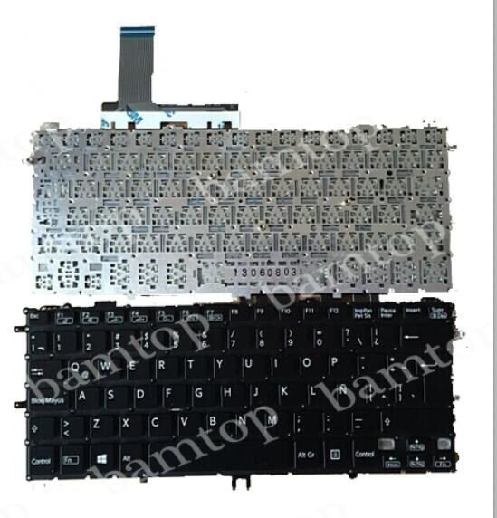 Sony VAIO SVP11 Latin American Standard Computer Keyboard Layout CE ROHS Certification