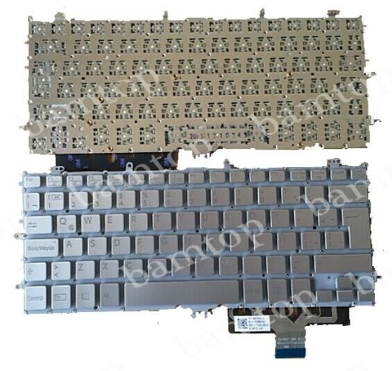 Latin Keyboard Layout , Replacement Laptop Keyboards Sony Vaio Fit SVF11 Series