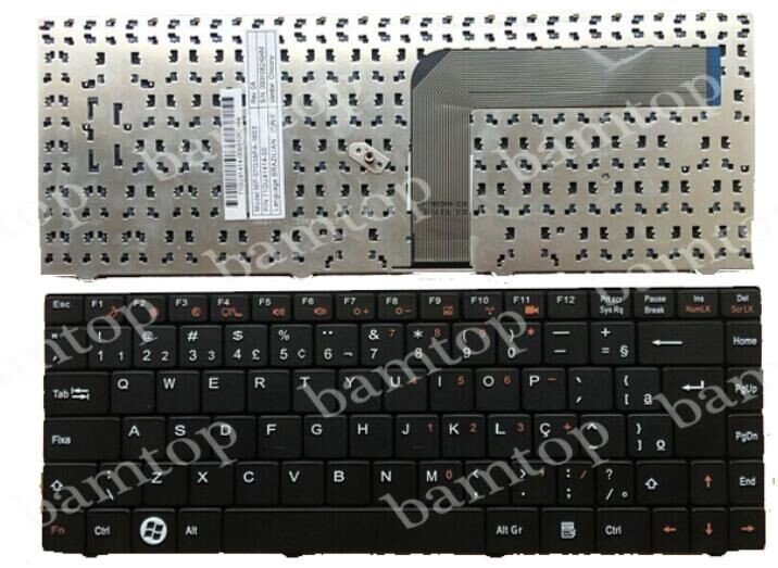 Shockproof Red Prints Brazilian Keyboard Layout Intelbras I200 Excellent Bounce