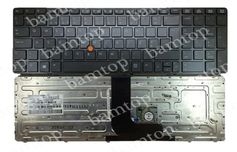Point Stick Standard Portuguese Keyboard Layout Compatible HP 8560W Series