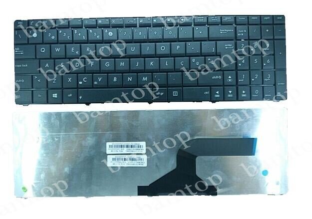Professional Small Sunrex Portuguese Keyboard Layout For Asus N53 Laptop