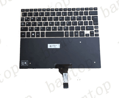 Toshiba NB10 NB15 NB15T Latin Keyboard Layout Black Original