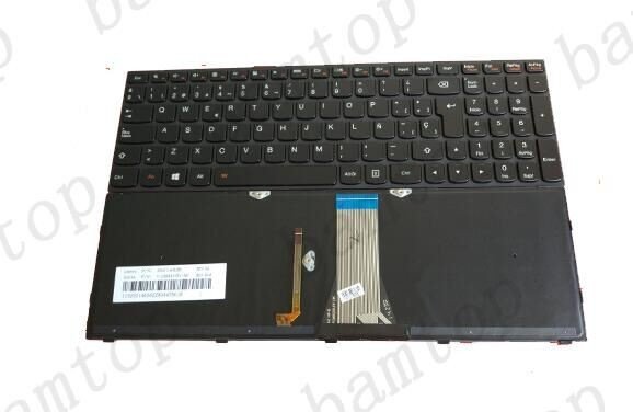Lenovo pc keyboard layout Spanish Sp Version B50 G50 With Backlit