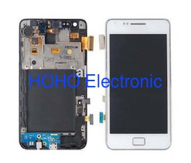 China  galaxy S2 ii i9100 LCD Touch Screen with Digitizer frame Assembly supplier